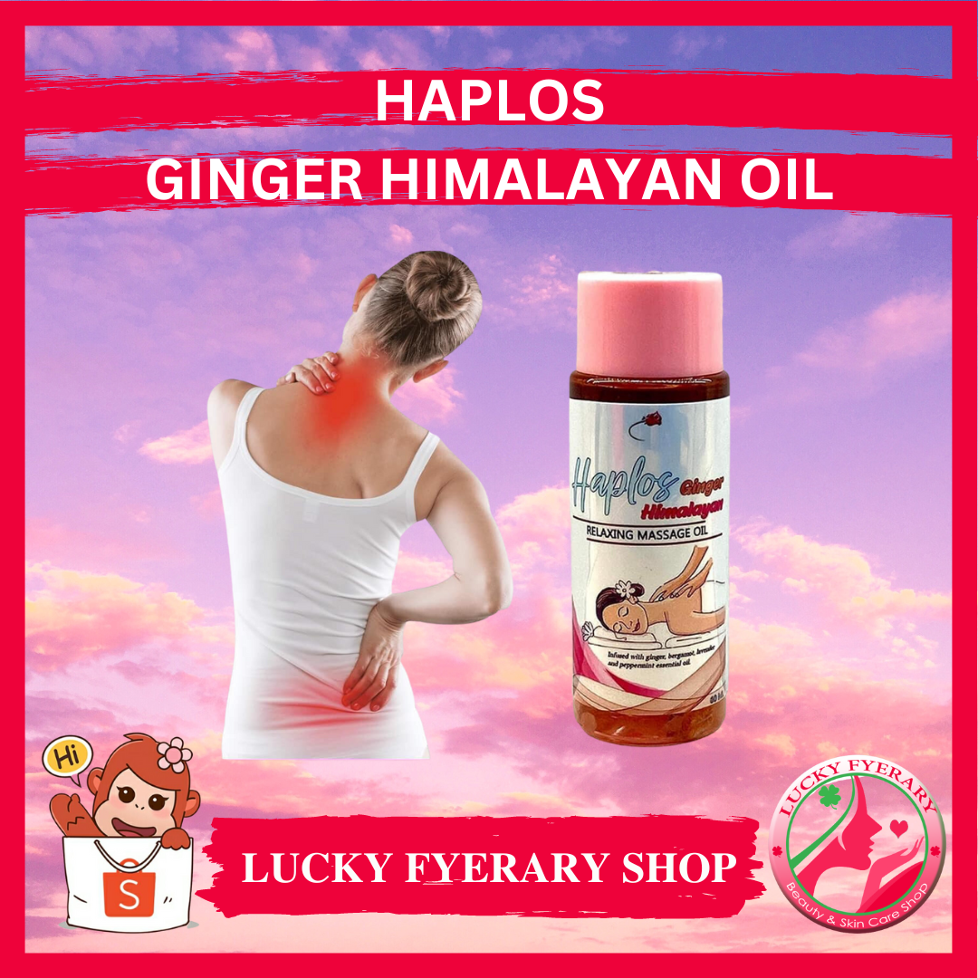 ***ORIG HAPLOS GINGER HIMALAYAN RELAXING MASSAGE OIL***LOWEST PRICE ...