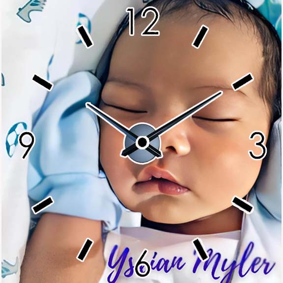 Personalized Sintra Clock (Wall Mounted or Standee) | Shopee Philippines