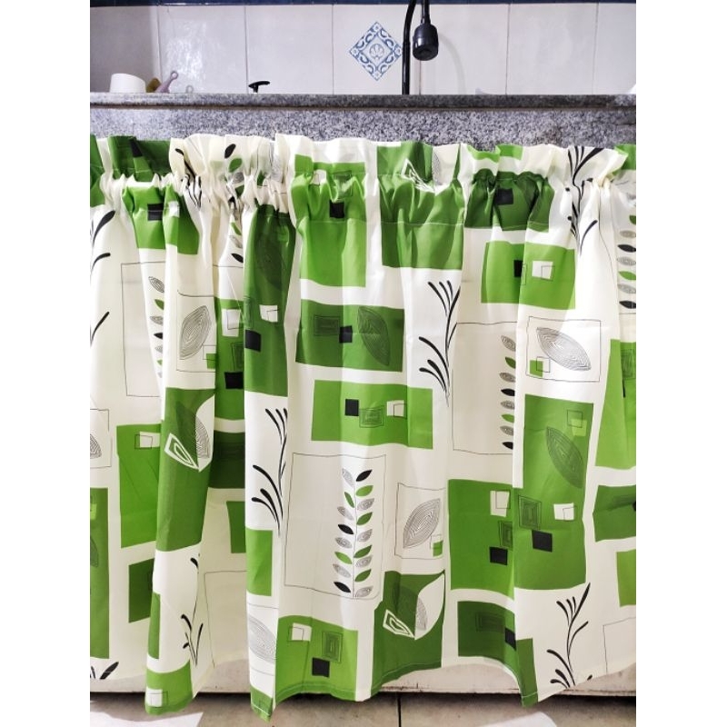 Kitchen Curtain Lababo Kurtina - Brisbane | Shopee Philippines