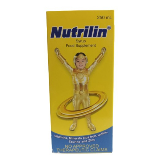 NUTRILIN SYRUP 250ML ORANGE FLAVOR 2-12 years old (FOOD SUPPLEMENT ...