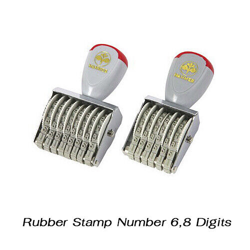 numberer Stamp numbering stamp 6 and 8 digit | Shopee Philippines