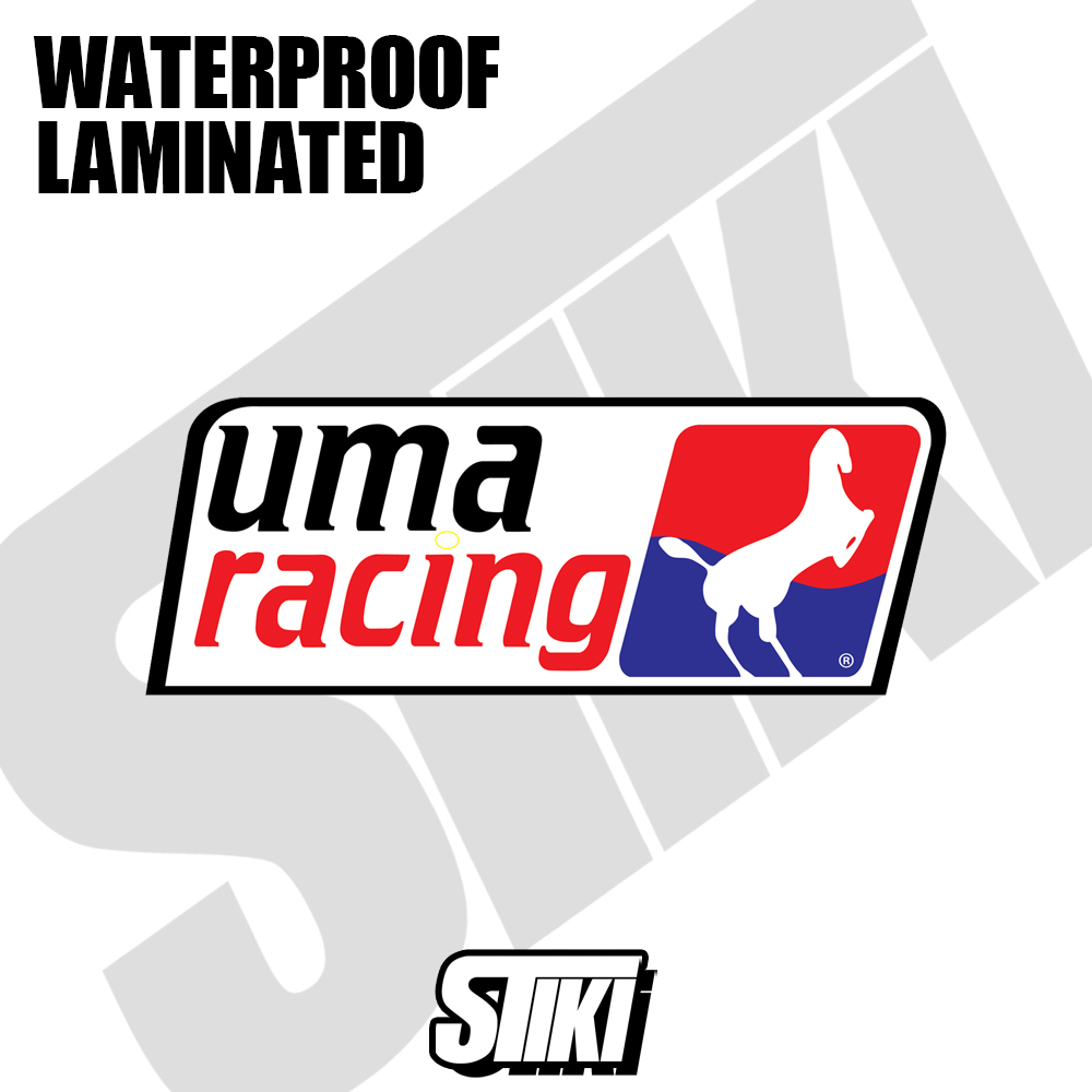Uma Racing Vinyl Sticker WATERPROOF | Shopee Philippines