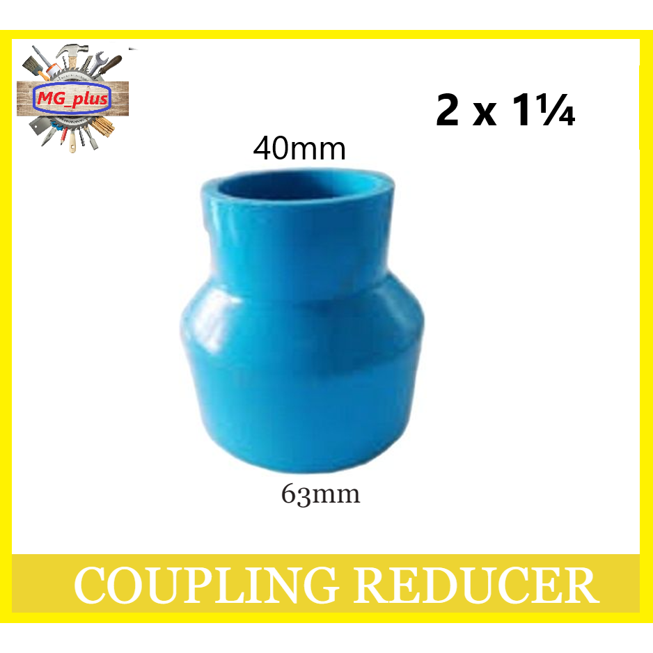 PVC Blue Coupling Reducer Fittings Or Reducer Socket For Water Lines ...