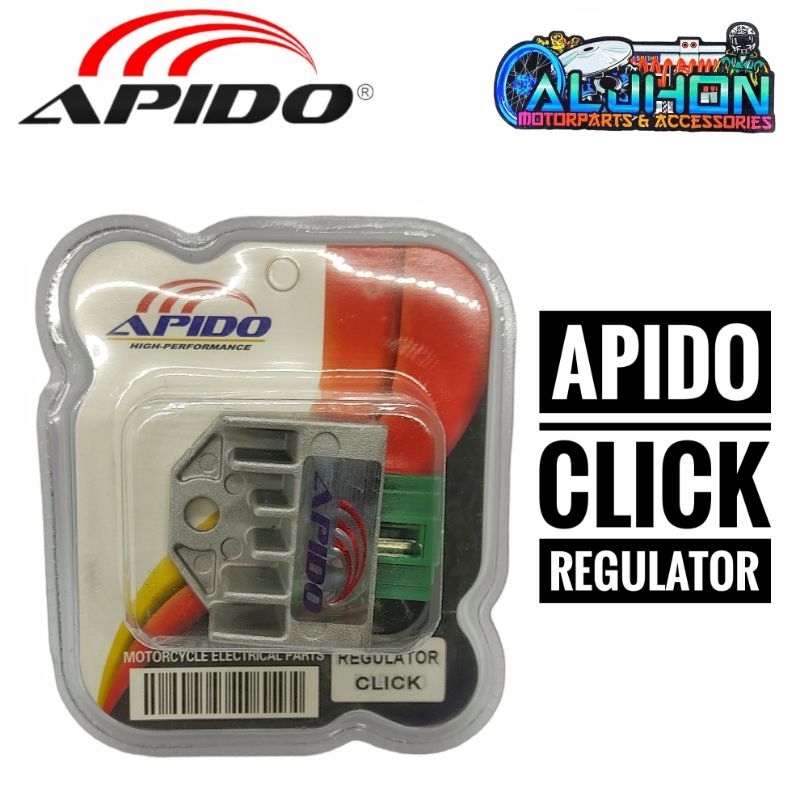 APIDO REGULATOR / RECTIFIER 4PIN Universal (CLICK/TMX) | Shopee Philippines
