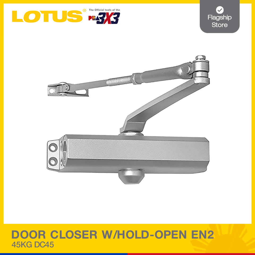 Lotus Door Closer W/Hold-Open EN2 45KG DC45 | Shopee Philippines