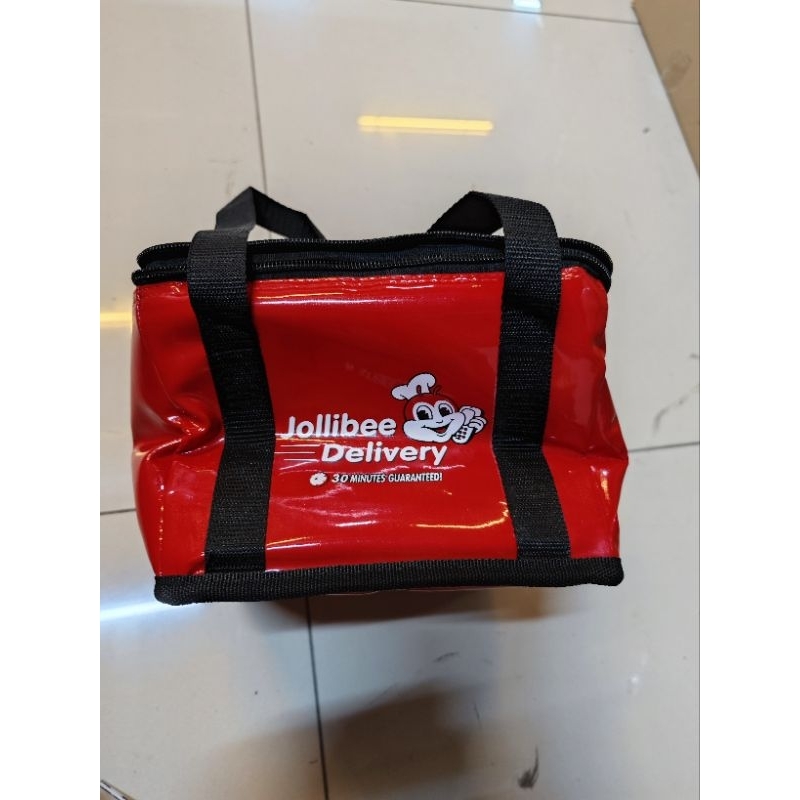 Jollibee delivery thermal bag | Shopee Philippines