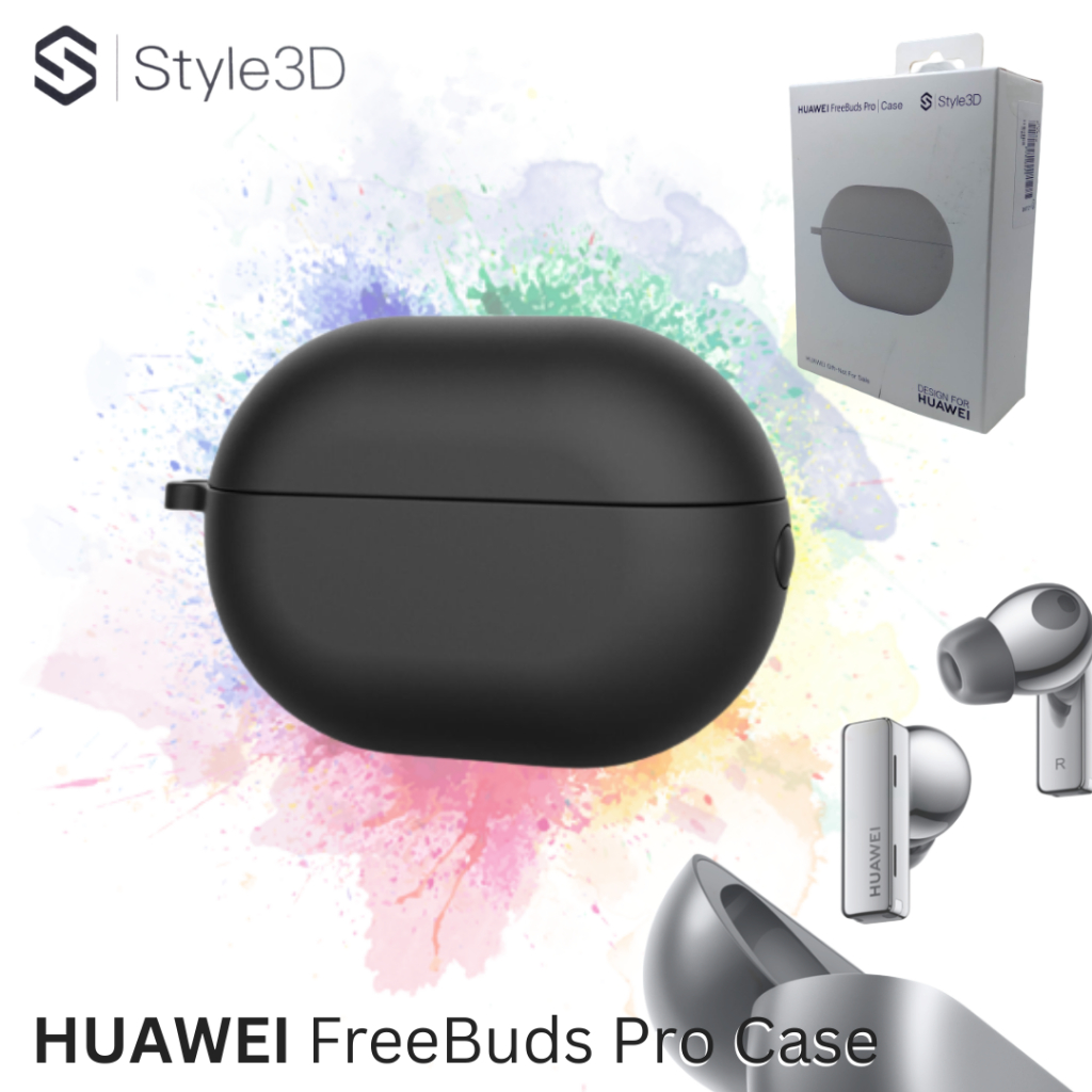 HUAWEI FreeBuds Pro Case By Style 3D Silicone Design with Nylon Rope ...