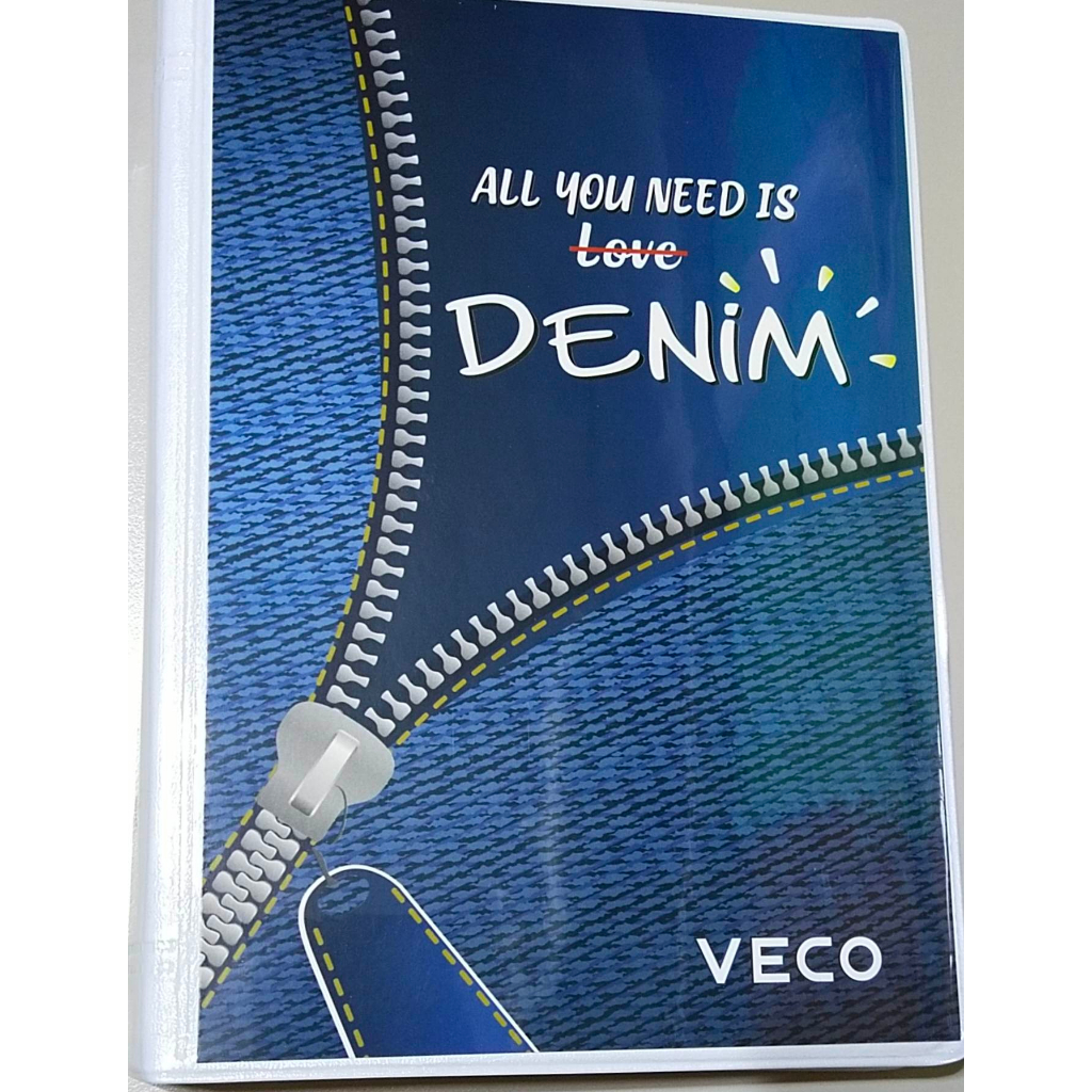 VECO BINDER NOTEBOOK Assorted Designs , size 6" X 8.5", 10 Division ...