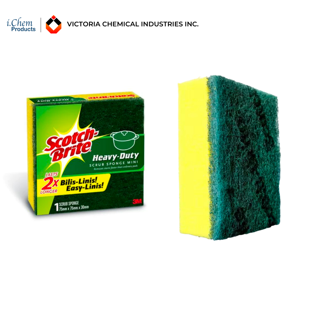 Scotch Brite Heavy Duty(Scrub And Sponge) Small (2In1) 75X75X30Mm | 1 ...