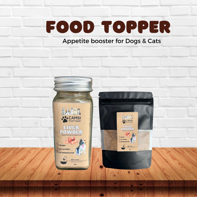 CAMSI Food Topper Appetite Booster for Dogs & Cats for All Stages ...