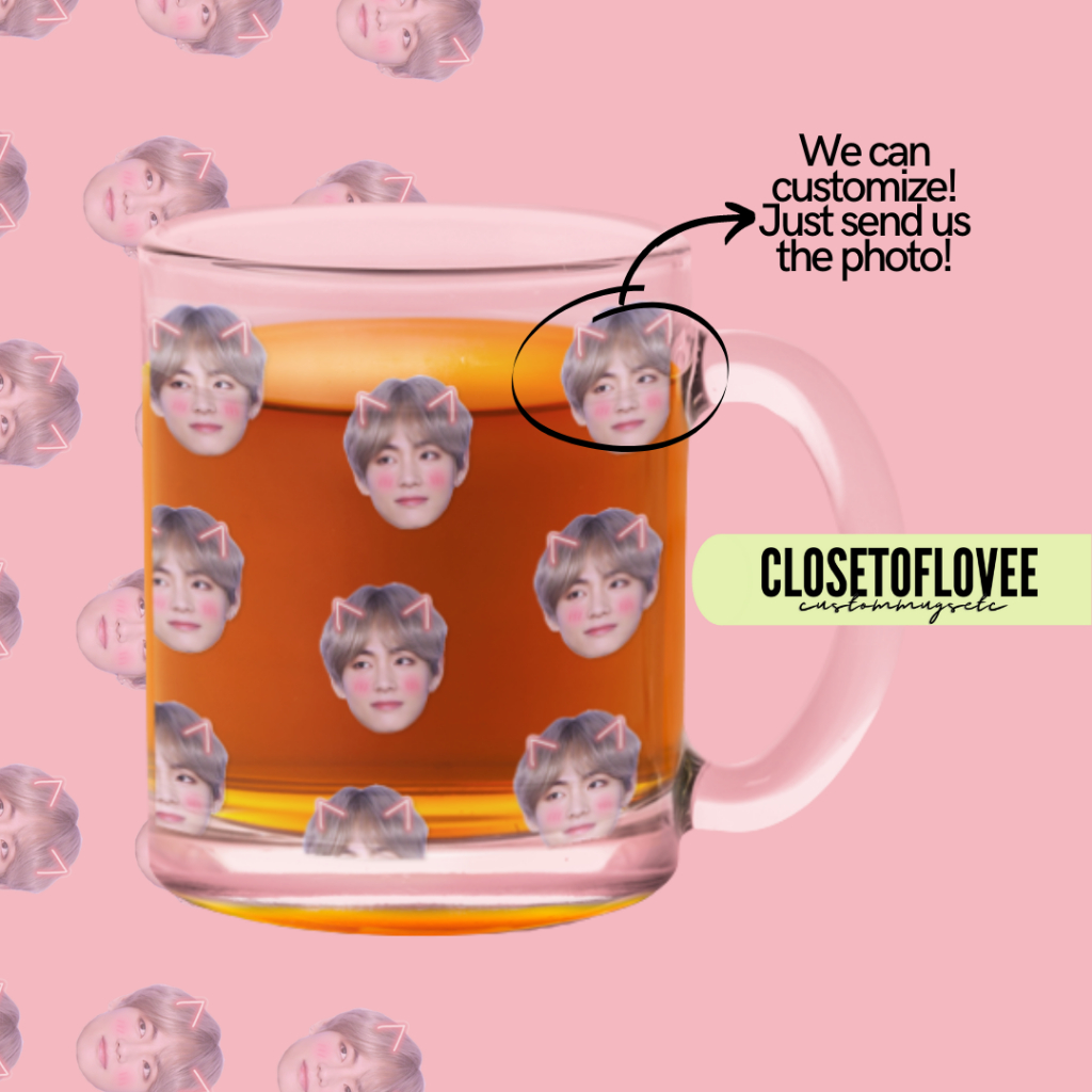 Customized KPOP Clear Mug Collection (Any Group) - HIGH QUALITY ...