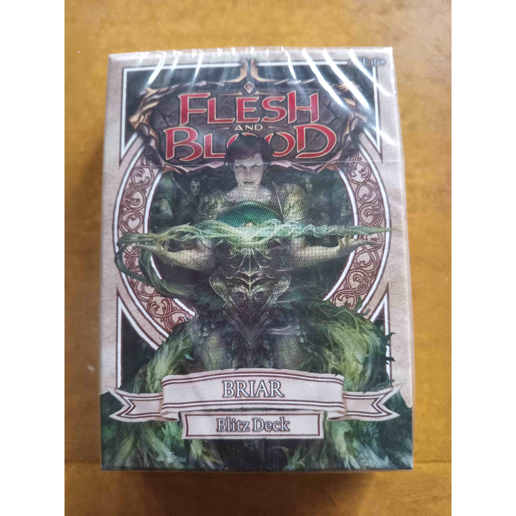 FAB Flesh and Blood TCG: Briar Blitz Deck (Tales of Aria) Sealed English | Shopee Philippines