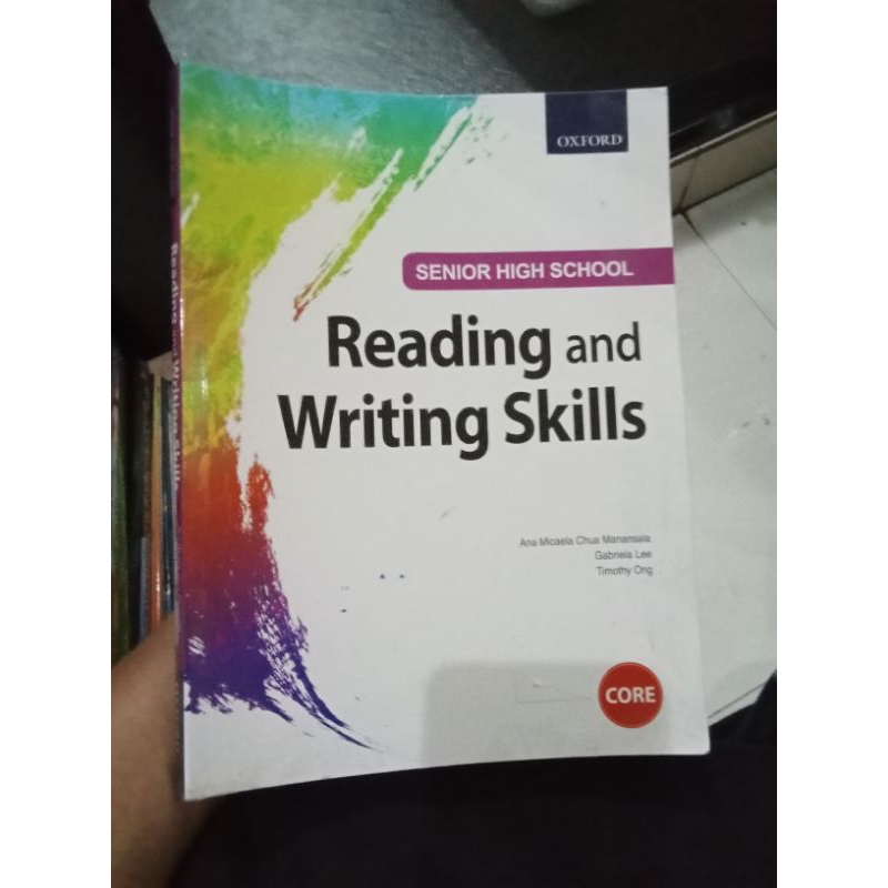 Reading and writing skills Sinior high school.. | Shopee Philippines