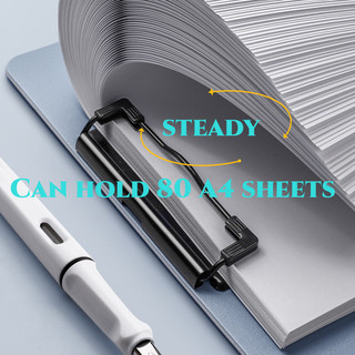 A4 Clip Board Hard Board Long Clipboard File Paper Folder Writing Pad ...