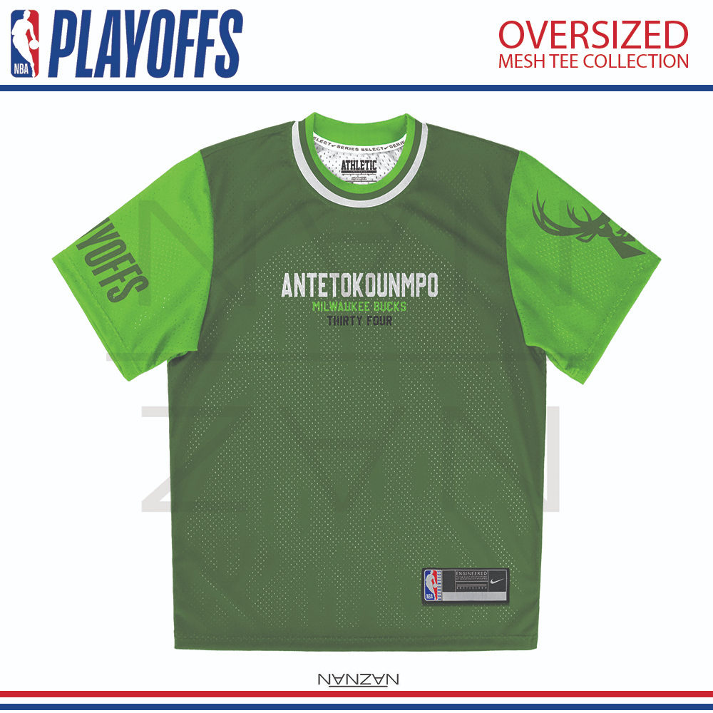 Nanzan NBA Oversized Mesh Tee GIANNIS ANTETOKOUMNPO MILWUAKEE BUCKS ...