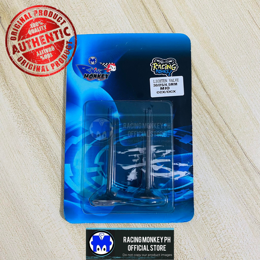 Lighten Valves Set 30/25 3 Angle 4.5mm (Mio Sporty/Soulty/Amore/Mio1 ...