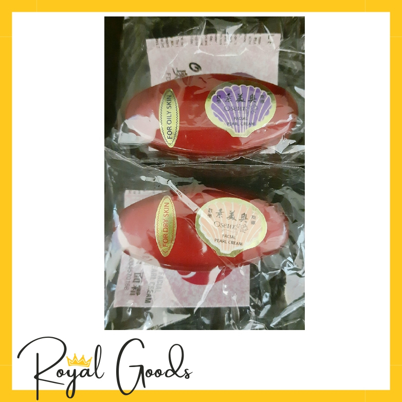 Oseur Facial Pearl Cream (Violet and Pink) | Shopee Philippines