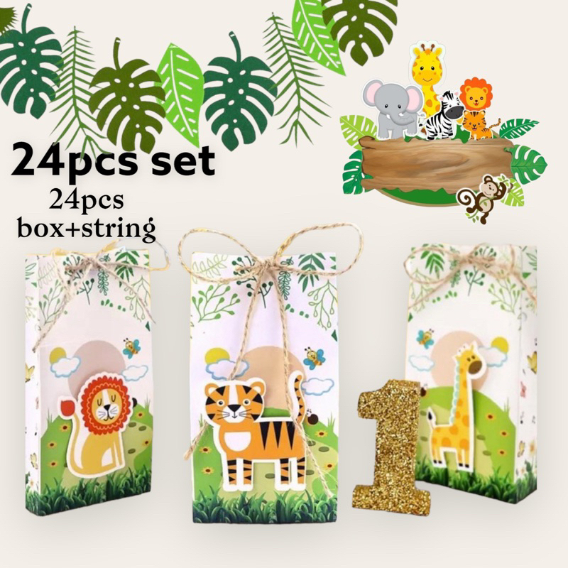 Safari Loot Bag Loot box Keychain Sticker Slap Band Balloon Headband ...