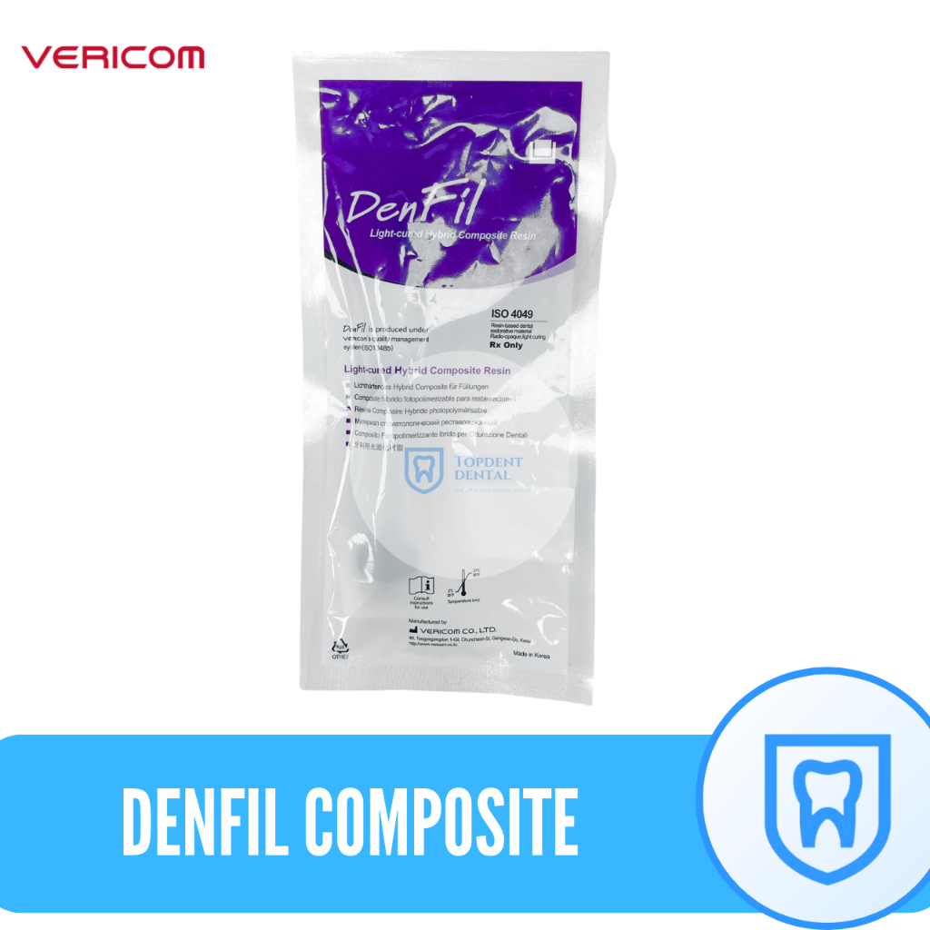 DenFil 4g Light-Cured Hybrid Resin Material – Lab Use Only (SOLD PER ...