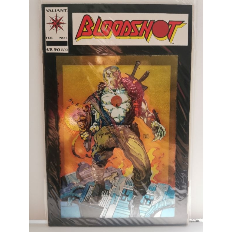 Bloodshot Issue # 1 (Valiant Entertainment) chromium cover | Shopee ...