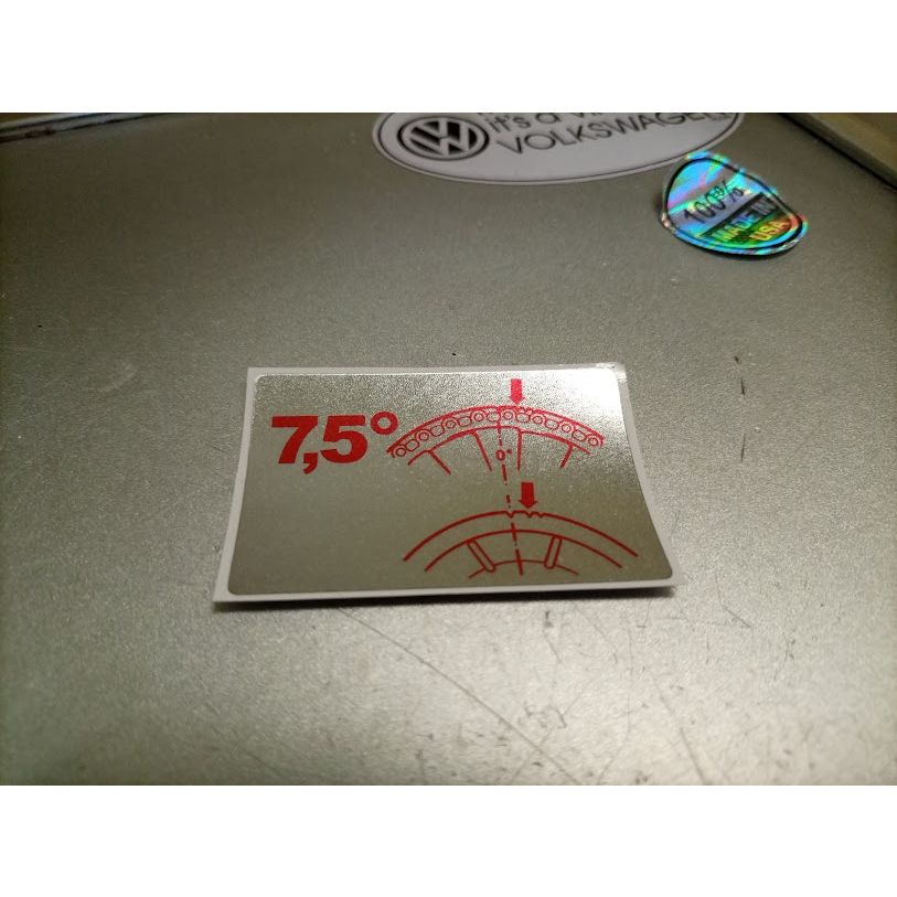Volkswagen Beetle/kombi VW Restoration Sticker Timing Sticker | Shopee ...