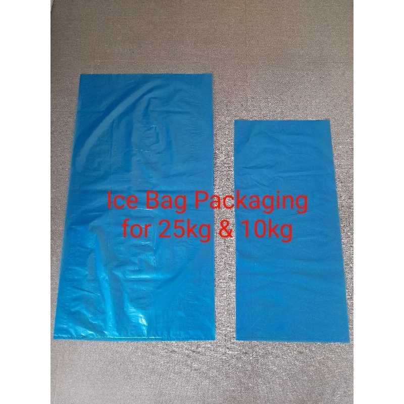 Ice Tube or Cube Ice Packaging for 10kg or 25kg | Shopee Philippines