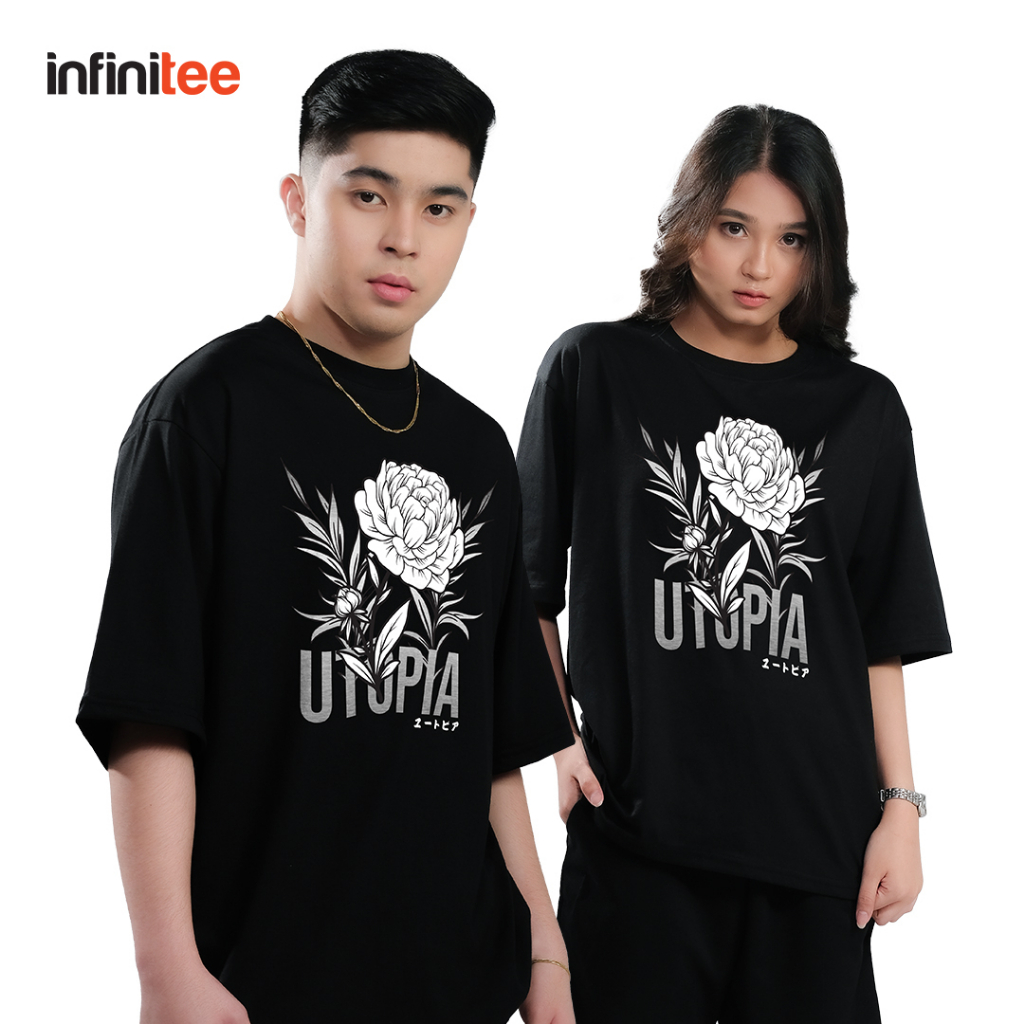 Infinitee Flower Street Inspired Oversized T Shirt For Men Women ...