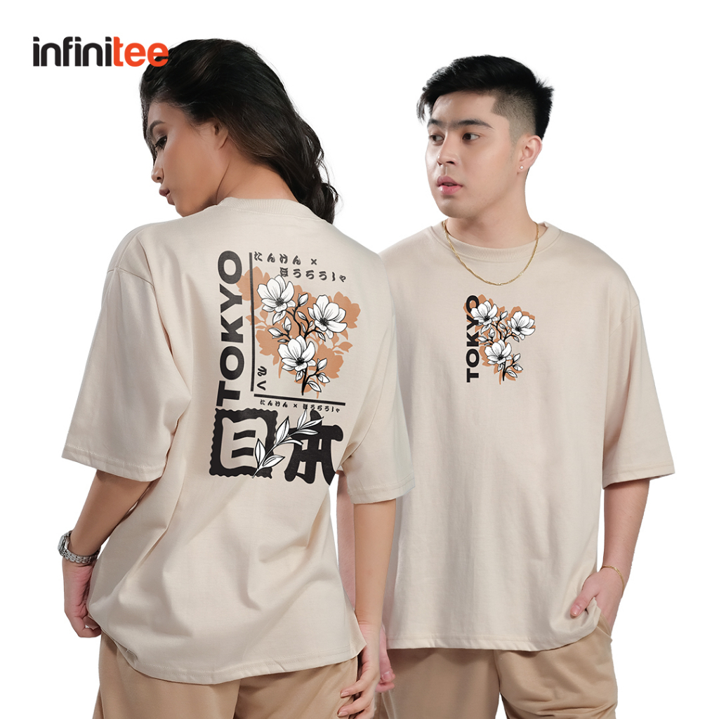 Infinitee Flower Street Inspired Oversized T Shirt For Men Women ...