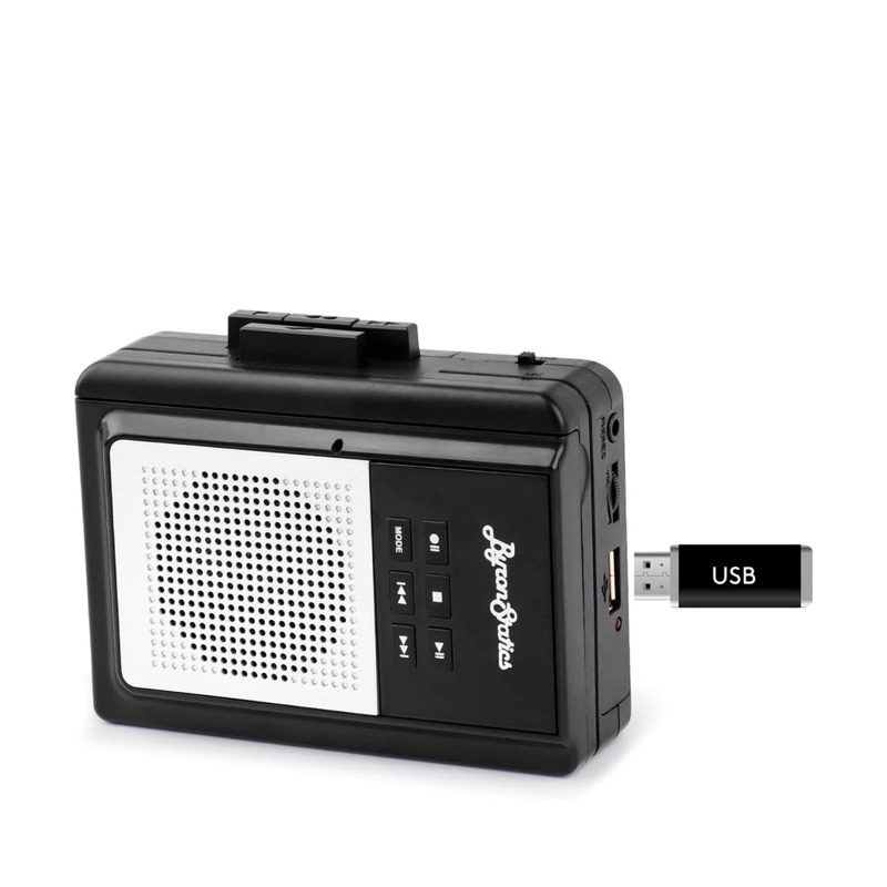 Byron Statics Portable Walkman Cassette Player convert to MP3 WAV by ...