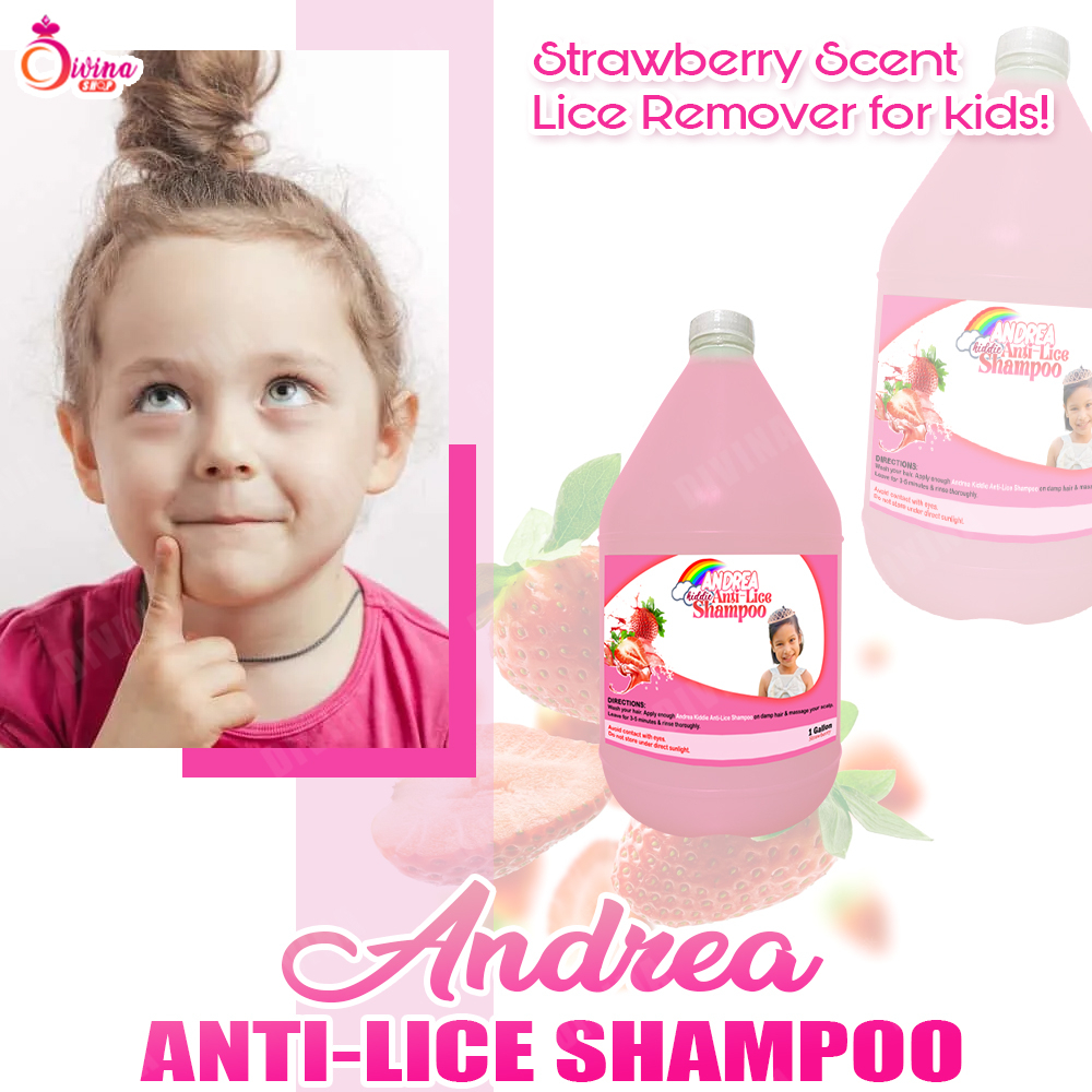 Andrea Anti-Lice Kiddie Shampoo Strawberry 1Gallon ( PANG ALIS KUTO AT ...