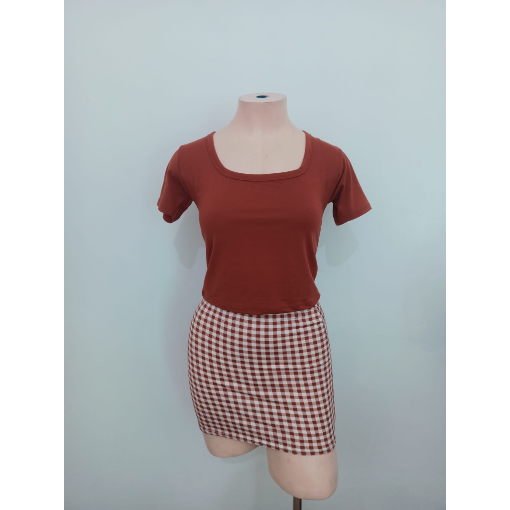 Brand New Cropped Top Tee Shopee Philippines