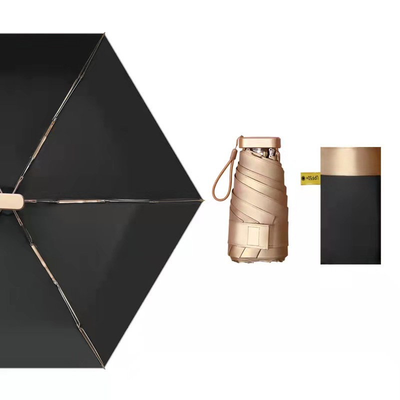 UV Umbrella Folding Payong Mini Small Umbrella Pocket Fibrella Capsule ...