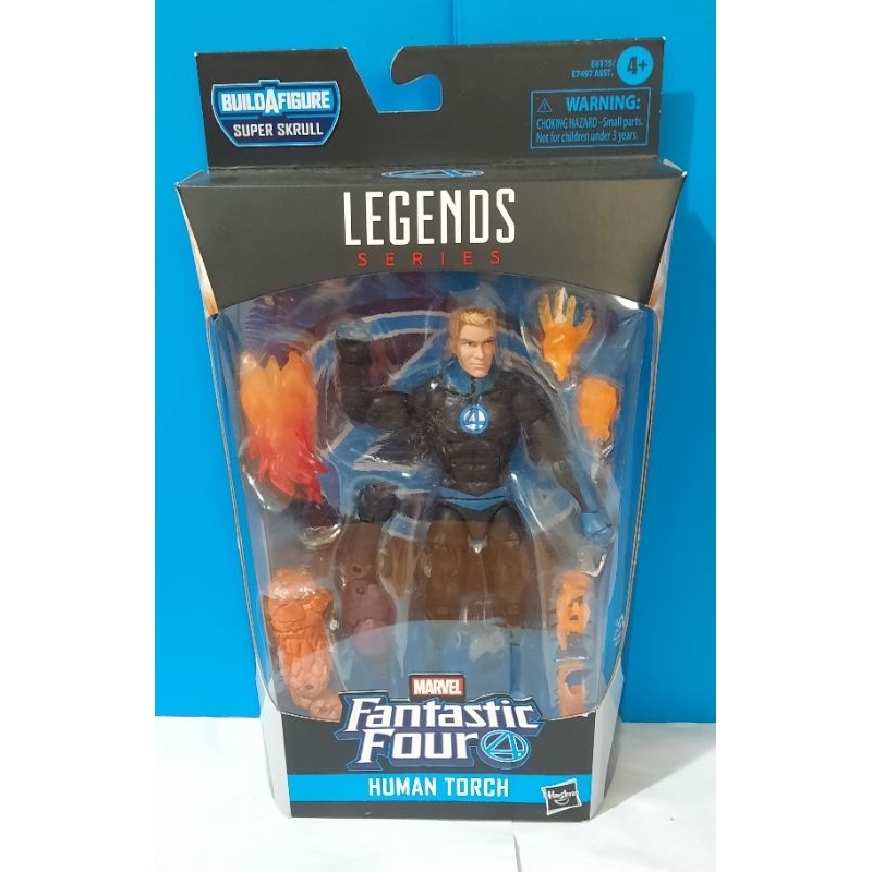 Marvel Legends Fantastic Four Human Torch Action Figure | Shopee ...