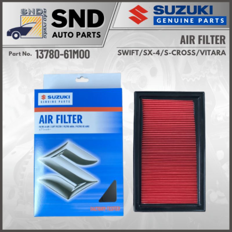 Air Filter for SUZUKI SUZUKI Swift/SX-4/SX4 S-Cross/Vitara (13780-61M00 ...