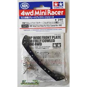 15472 Tamiya FRP Wide Front Plate for Fully Cowled Mini 4WD | Shopee ...