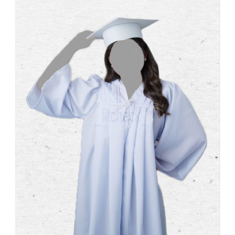 Graduation Toga and Cap For Kinder, Elementary and Highschool(Tituron ...