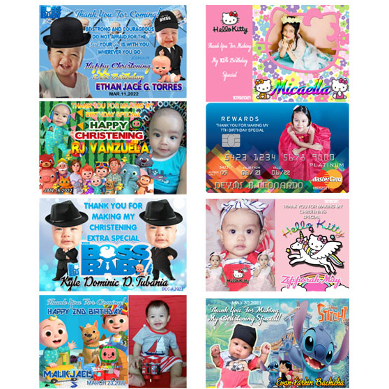 ATM Ref Magnet Fridge magnet For souvenirs and giveaways Christening ...