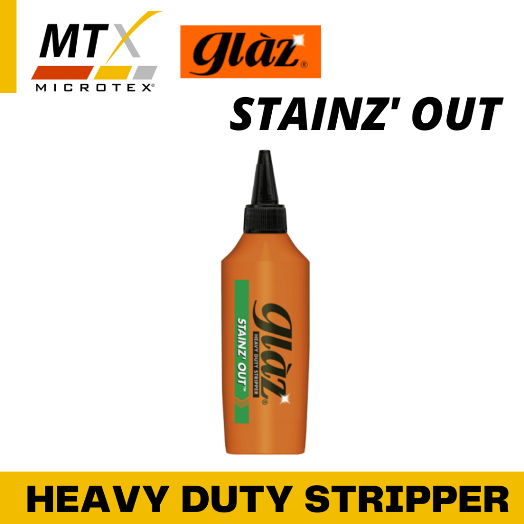 Microtex GLAZ STAINZ OUT 70ml (Heavy duty Stripper) | Shopee Philippines