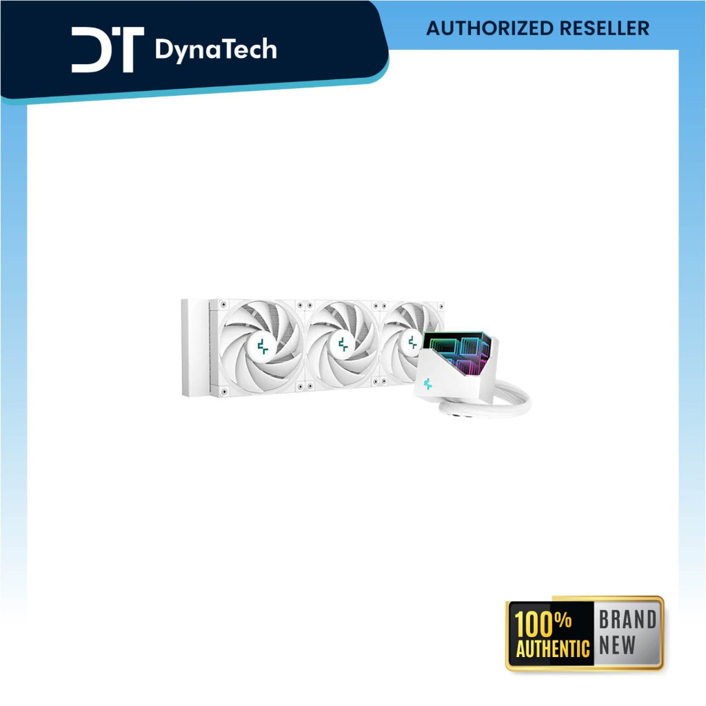 DeepCool LT720 aRGB 360mm AIO LC Cooler ( White R-LT720-WHAMNF-G-1 ...