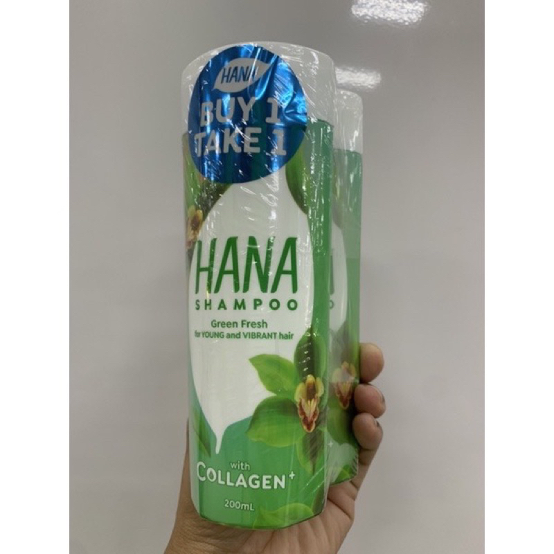 Buy 1 Take 1 HANA Shampoo with Collagen 200ml | Shopee Philippines