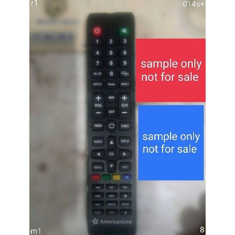100% Universal remote control American live smart tv remote (universal) na gagana sa tv mo ...
