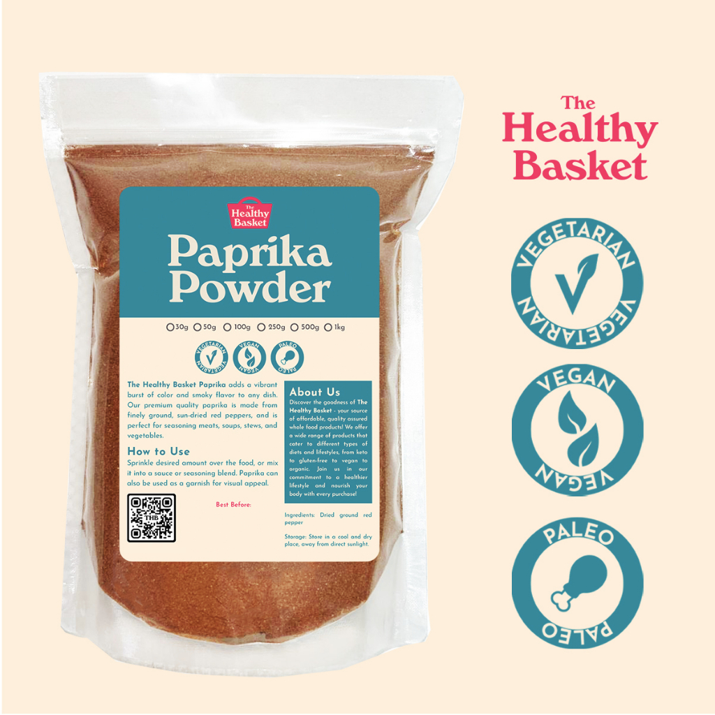 Healthy Basket Paprika Powder (250g, 500g & 1kg) | Shopee Philippines