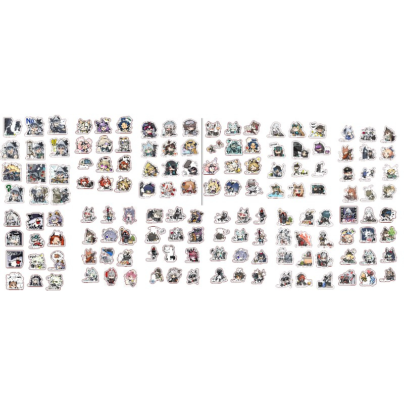 12pcs/set Arknights Aquaflask Safe Stickers Waterproof matte/Glossy ...