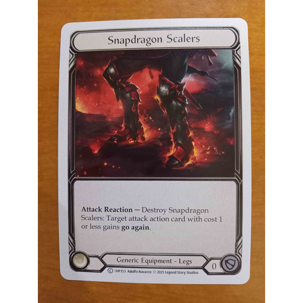 FAB Flesh and Blood TCG: Snapdragon Scalers History Pack Vol. 1 (1HP353 ...