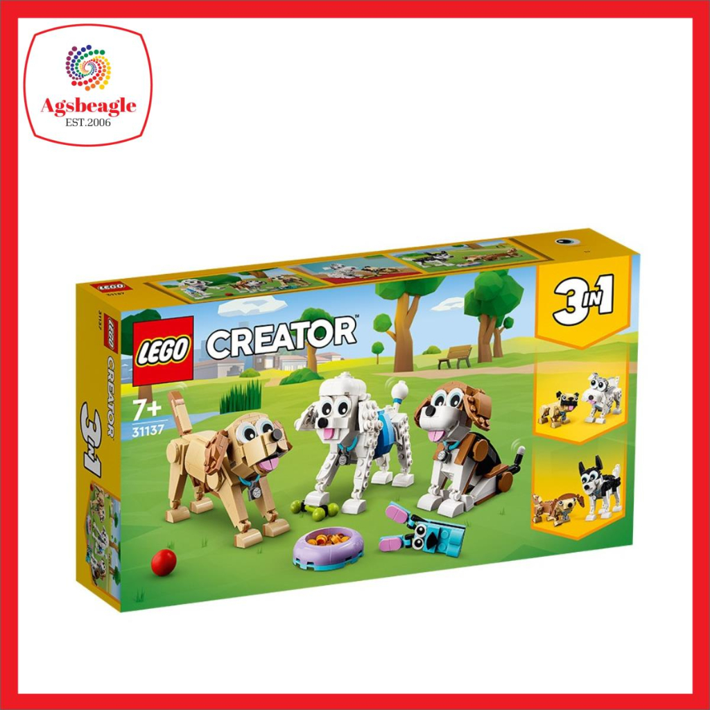 Lego Creator Adorable Dogs 31137 (2023) | Shopee Philippines