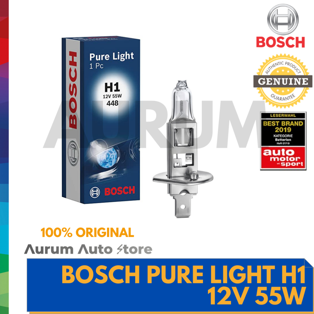 Bosch H1 bulb standard 55W 12volts | Shopee Philippines