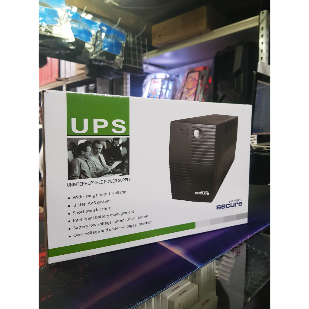 Secure Uninterruptible Power Supply UPS 650VA | Shopee Philippines