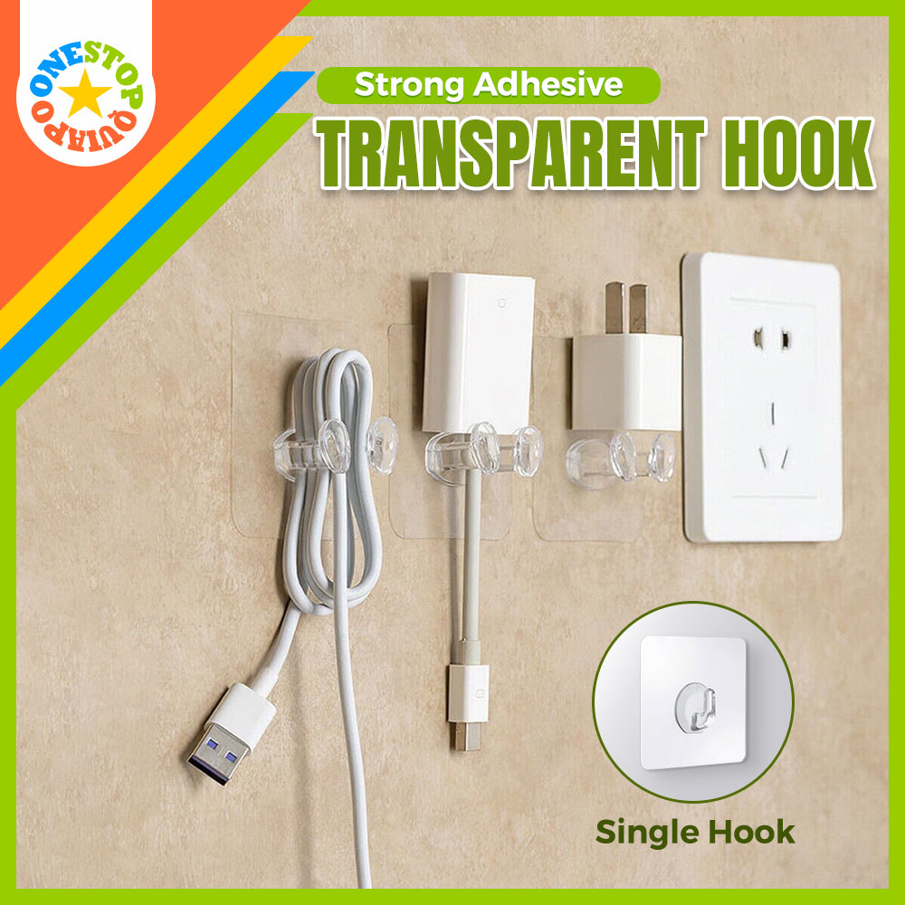 OSQ Strong Double-Sided Self Adhesive Power Strip Fixator Punch Free ...