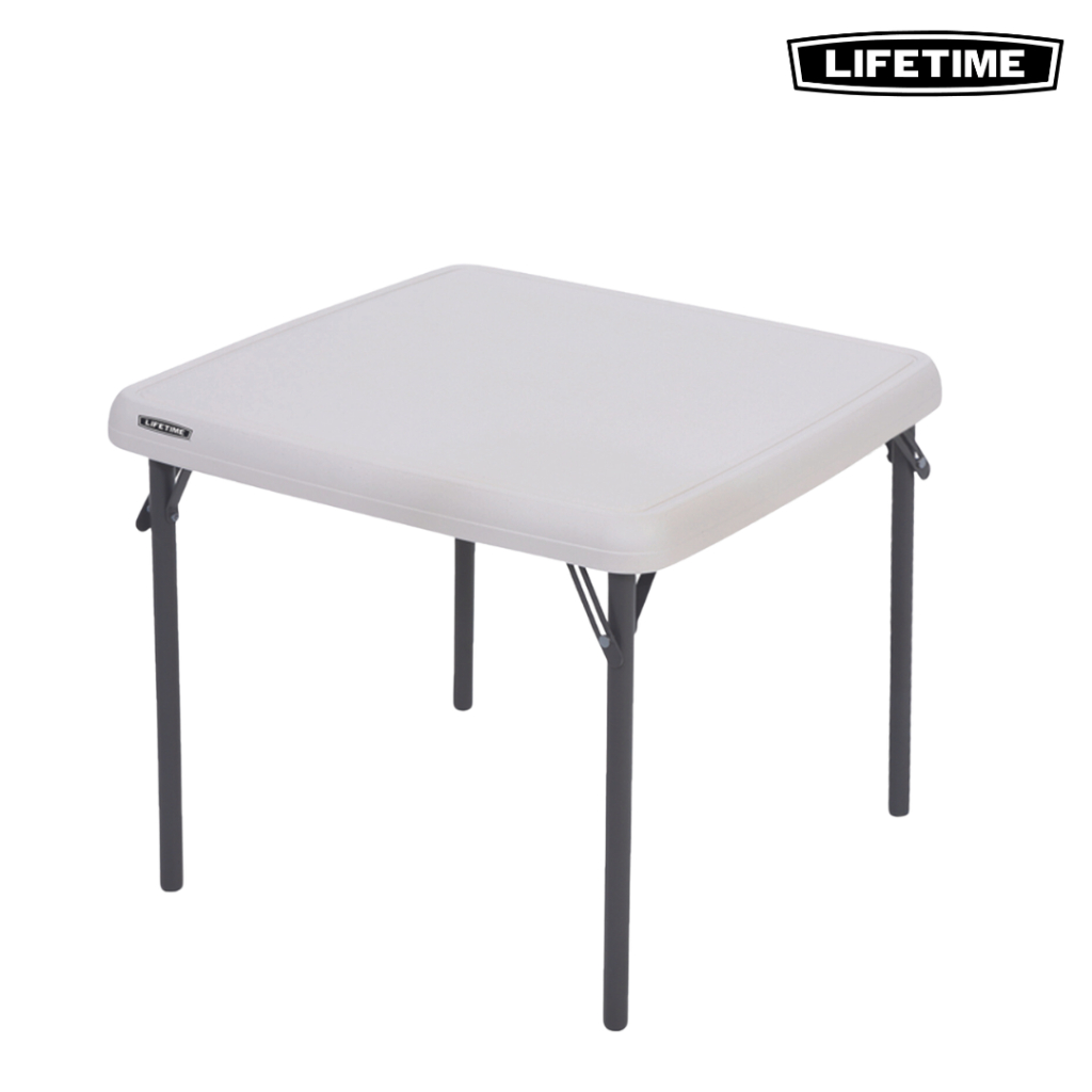 LT Children's 24x24 Inch Square Almond Table- Durable, Easy to Clean ...