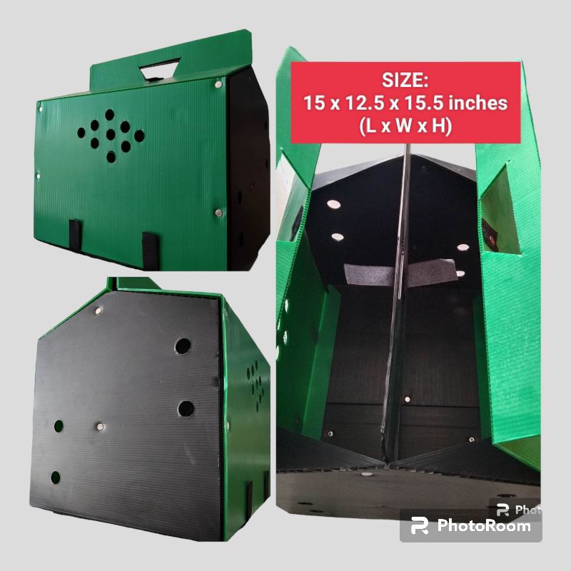 Double / Single Derby carrier box collapsible plastic (random color ...